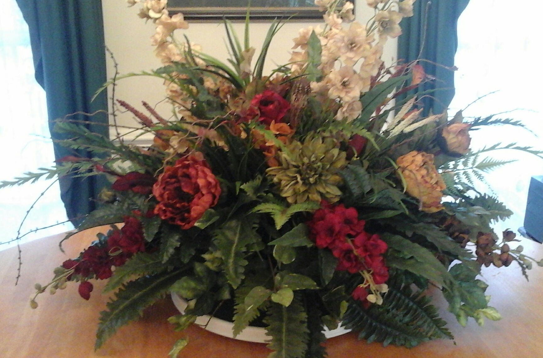 Floral Arrangement Extra Large Table Centerpiece SHIPPING | Etsy