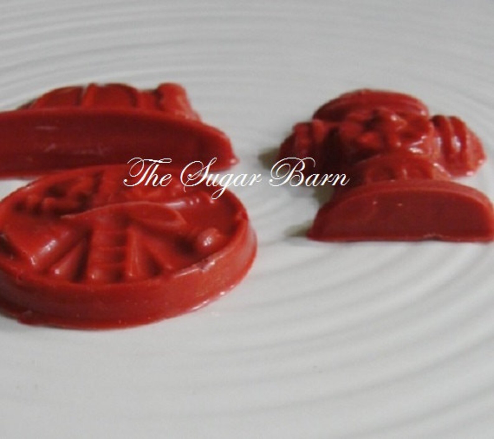 FIREMAN GEAR CHOCOLATE Cupcake Toppers36 CountFire | Etsy