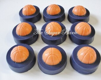 1dz. Basketball Chocolate Lollipops. Sports Themed Party. - Etsy