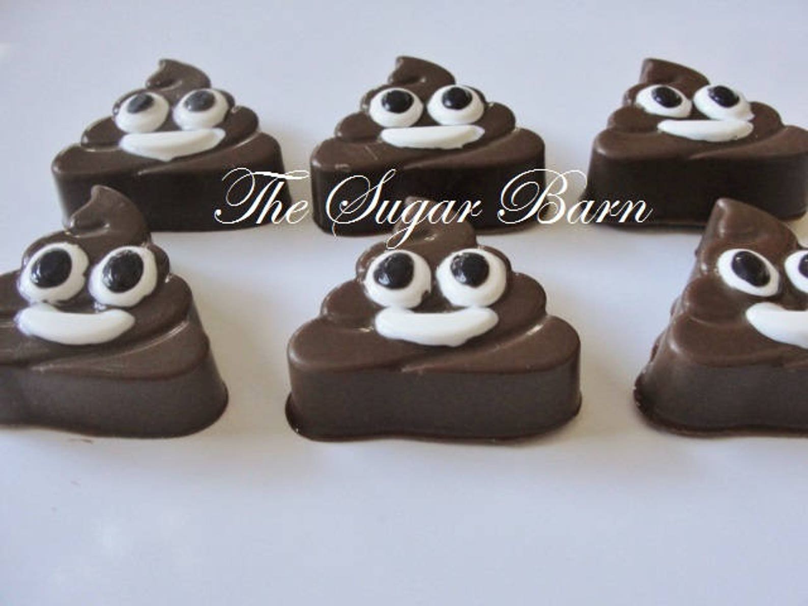 POOP EMOJI CHOCOLATE Mini Oreo® Cookies12 Countbig - Etsy