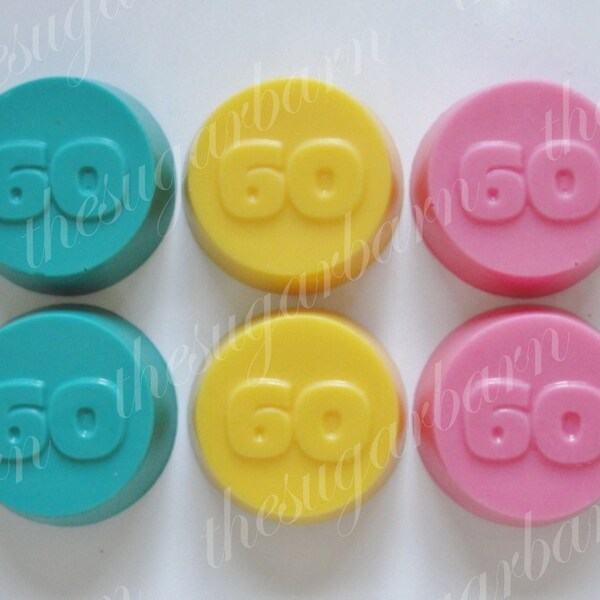 60th Birthday Cookies - Etsy