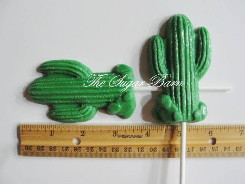 CACTUS CHOCOLATE Lollipops12 Ctwestern Party Favorscactus - Etsy