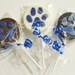 PAW PRINT CHOCOLATE Lollipops12 Ctbirthday Party Favorsdog - Etsy