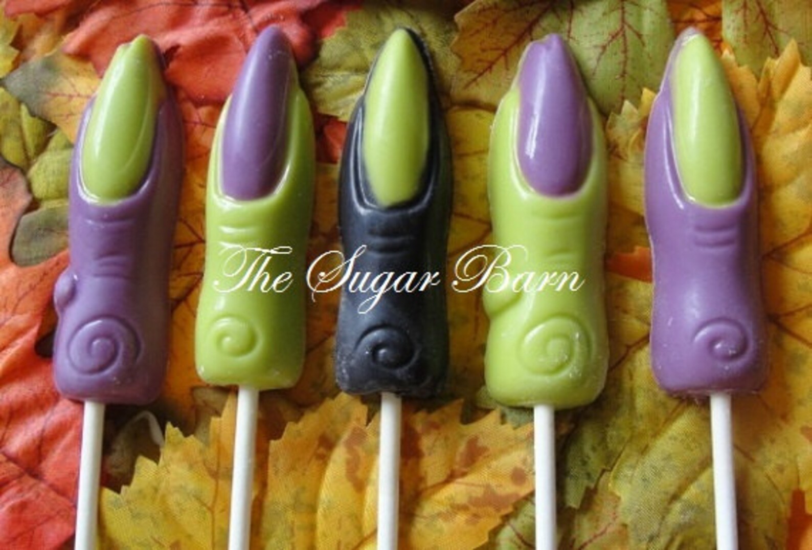 WITCH FINGER Chocolate Lollipops15 CountHalloween | Etsy