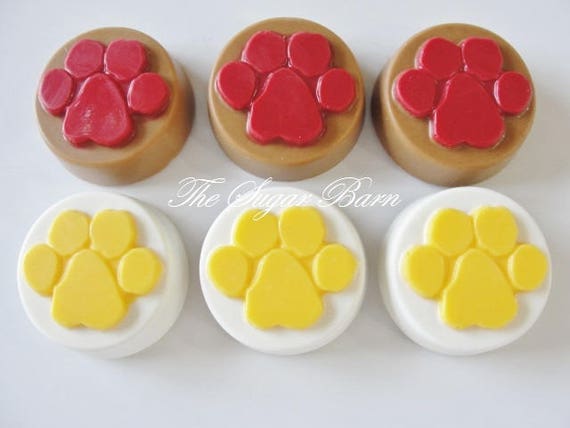 PAW PRINT Chocolate Covered Oreo® Cookie12 Countbirthday | Etsy