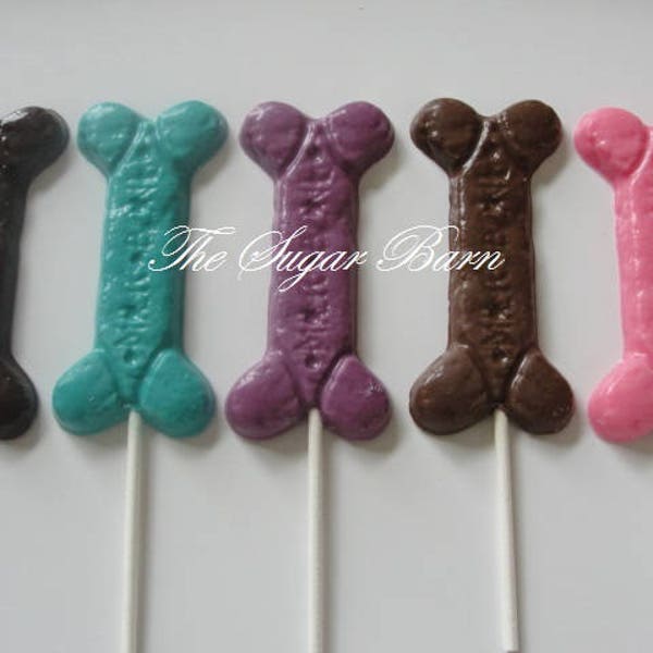 Chocolate Dog Bone - Etsy