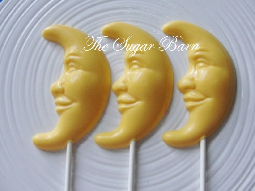 MOON CHOCOLATE Lollipops12 Countbaby Shower Favorslove You to the ...