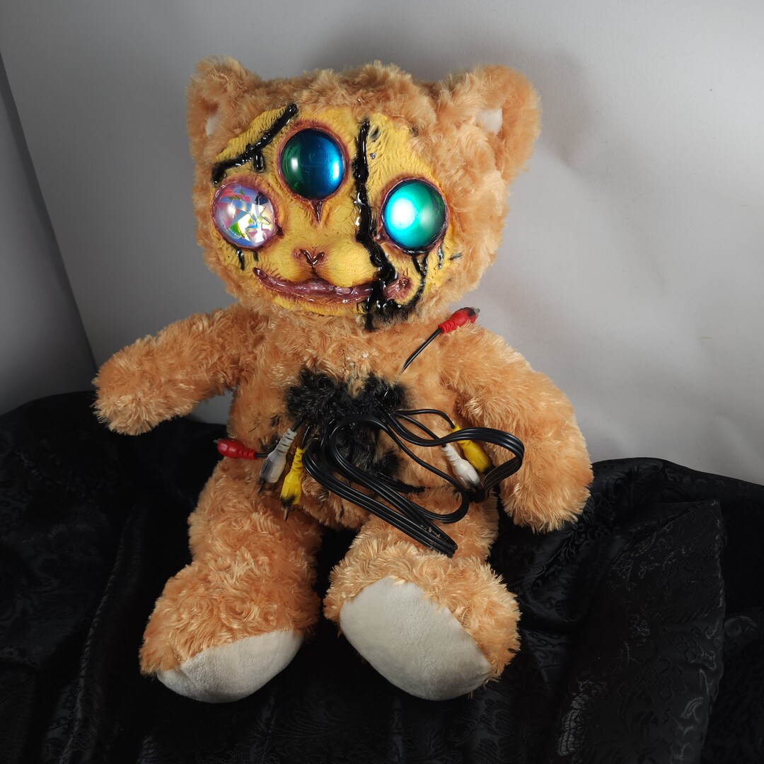 Custom FNAF Electronic-gore Plushie Bear Handmade Plushie - Etsy