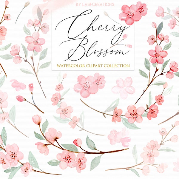 Pink Cherry Blossom - Etsy