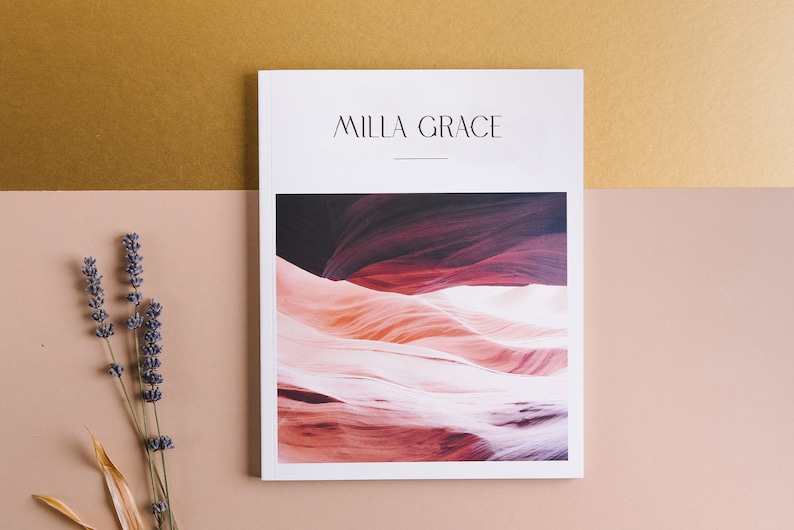 Milla Grace. Modern and Classic Font. Logo Typeface. Website Typeface ...