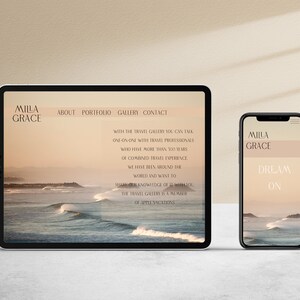 Milla Grace. Modern and Classic Font. Logo Typeface. Website Typeface ...