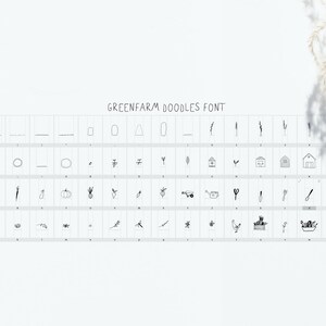 Greenfarm. Rustic Sans Serif Font| Dooldles | 12 Logos | Farmhouse Font ...