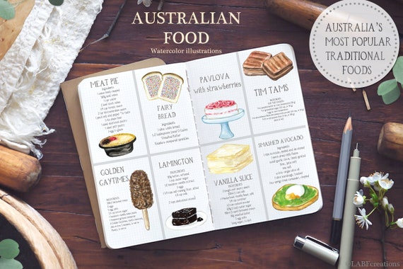 Traditional Australian Food Menu