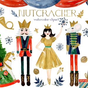 Nutcracker Clipart | Christmas Clipart | Nutcracker Ballet | Winter ...