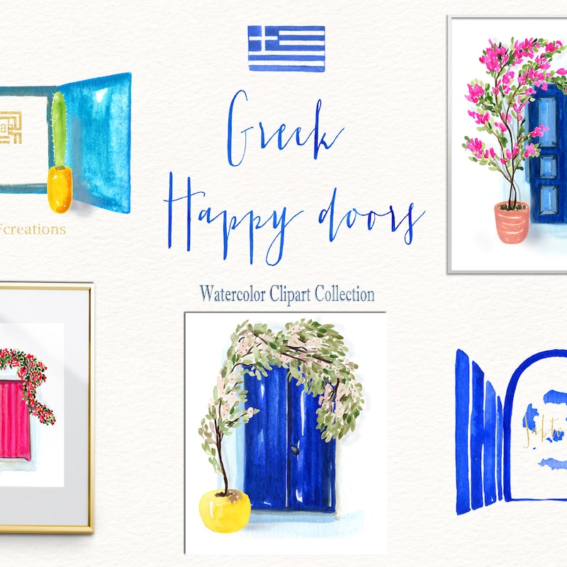 Greek Doors - Etsy