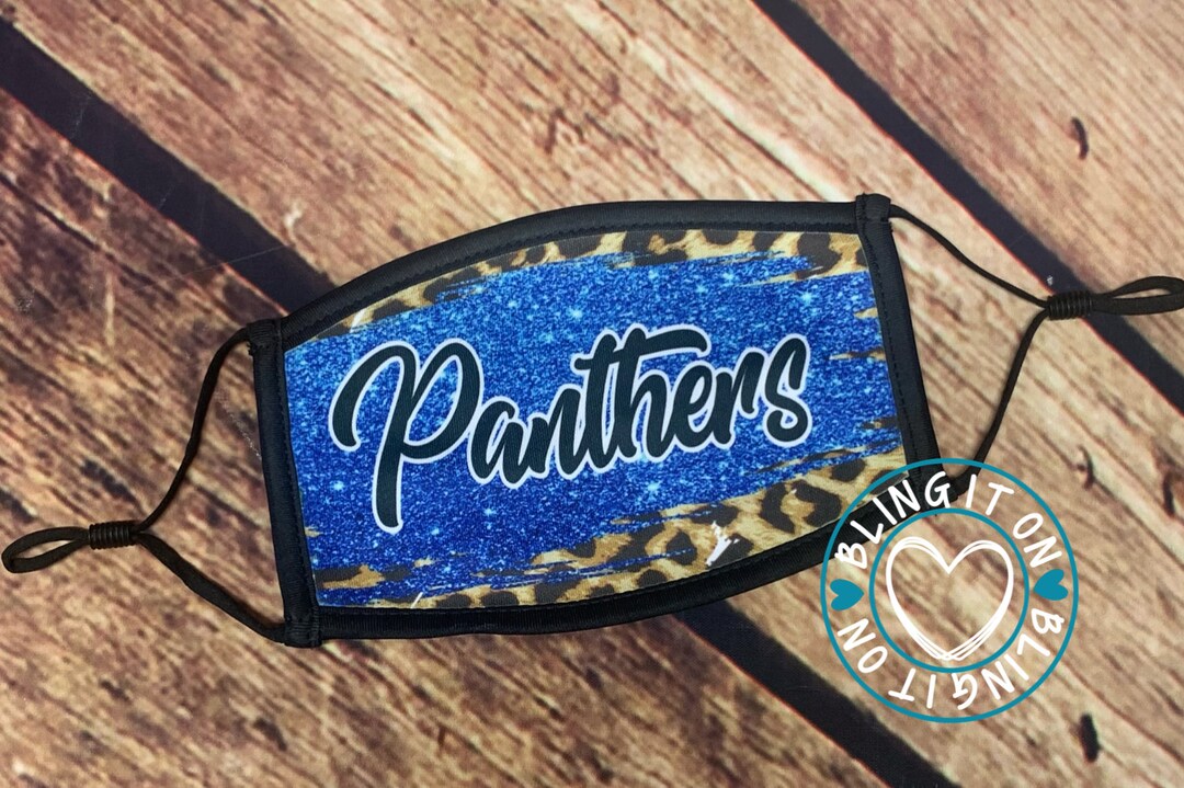 Adult Small Facemask-black Trim-adjustable Ear Pieces-customize With ...