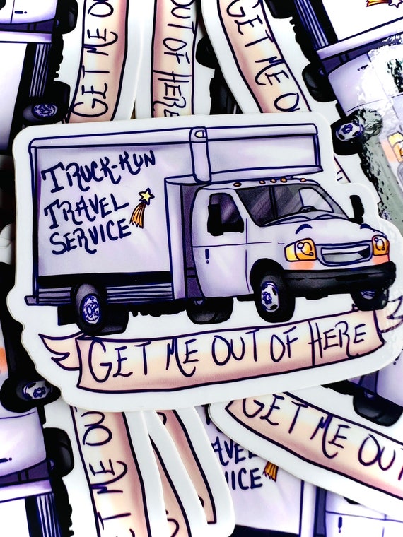 Truck-kun 3 Vinyl Sticker - Etsy