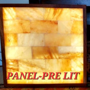 Himalayan Salt Wall Salt Pane or Salt Panels Salt Frames by ELEMEANTS ...