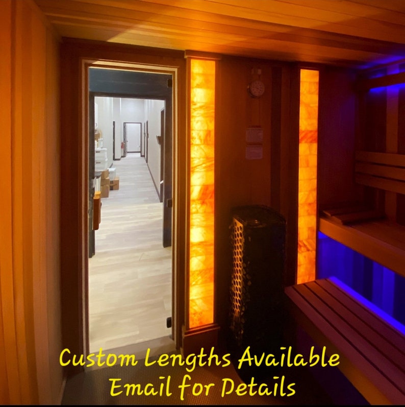 Himalayan Salt Ceiling Panel Light Wall Sconce Please Read Description ...