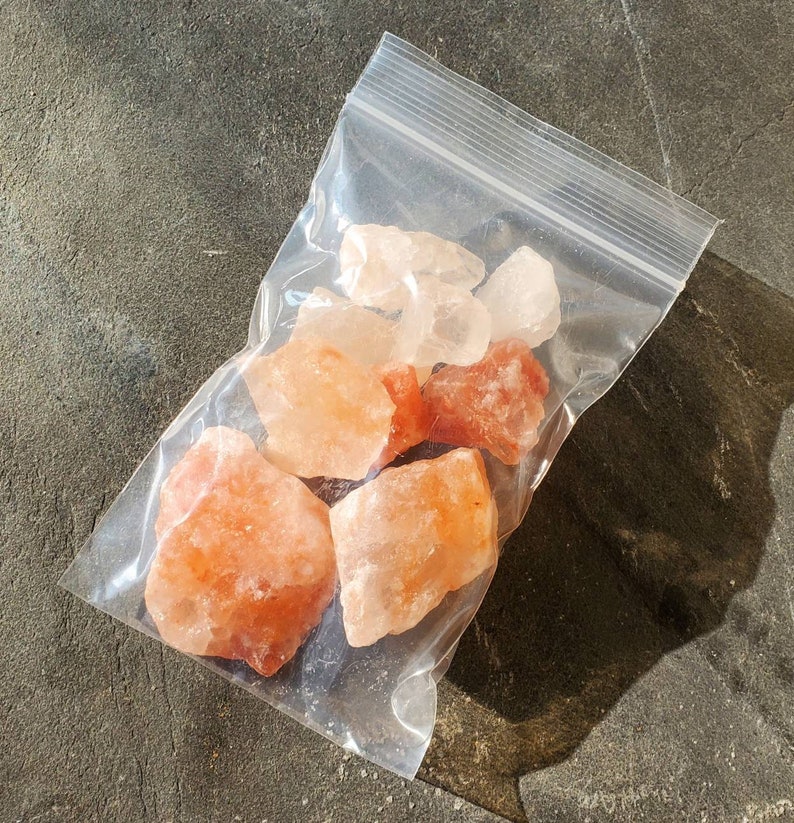 Himalayan Rock Salt Sole Crystals Starter Kit 3 STYLES or | Etsy