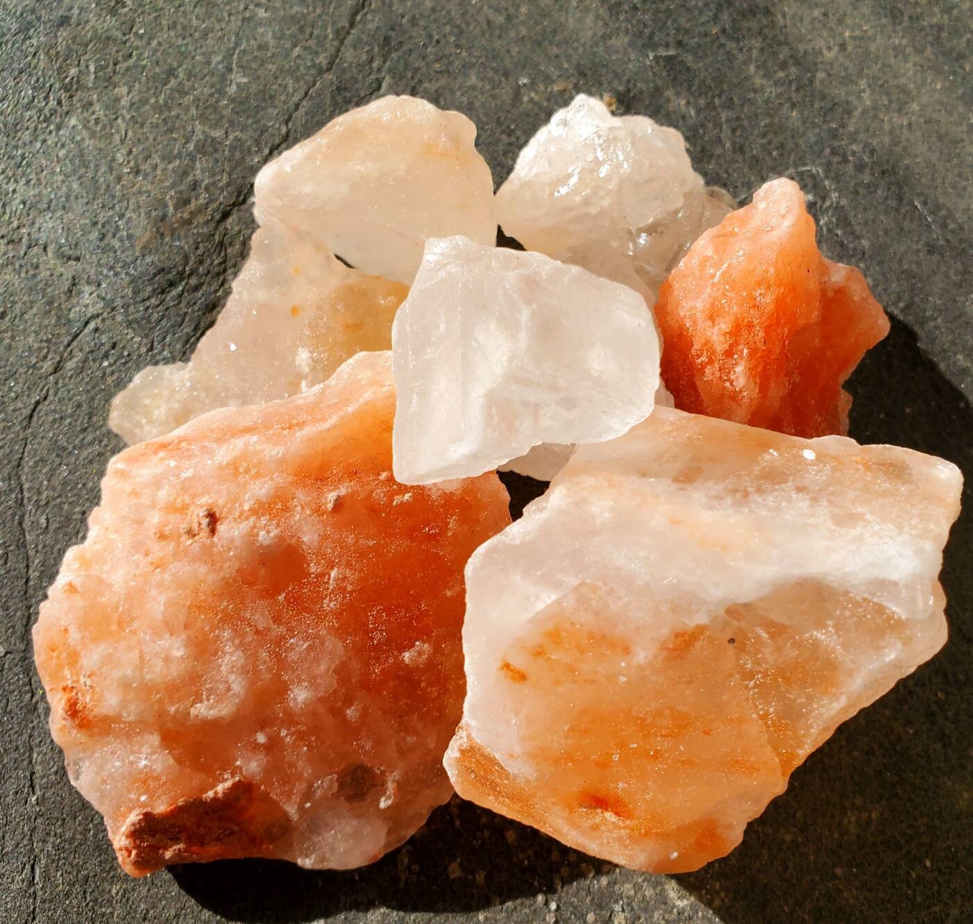 Himalayan Rock Salt Sole Crystals Starter Kit "pink Salt Trick" - Etsy