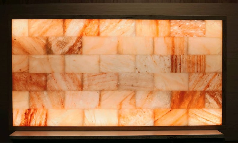 Himalayan Salt Wall Himalayan Salt Panels and Panes Himalayan Salt ...