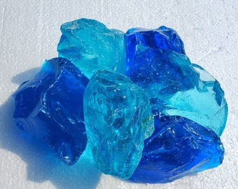 Turquoise Blue Glass | Etsy