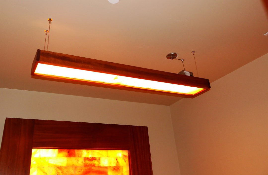 Himalayan Salt Ceiling Panel Light Wall Sconce Please Read Description ...