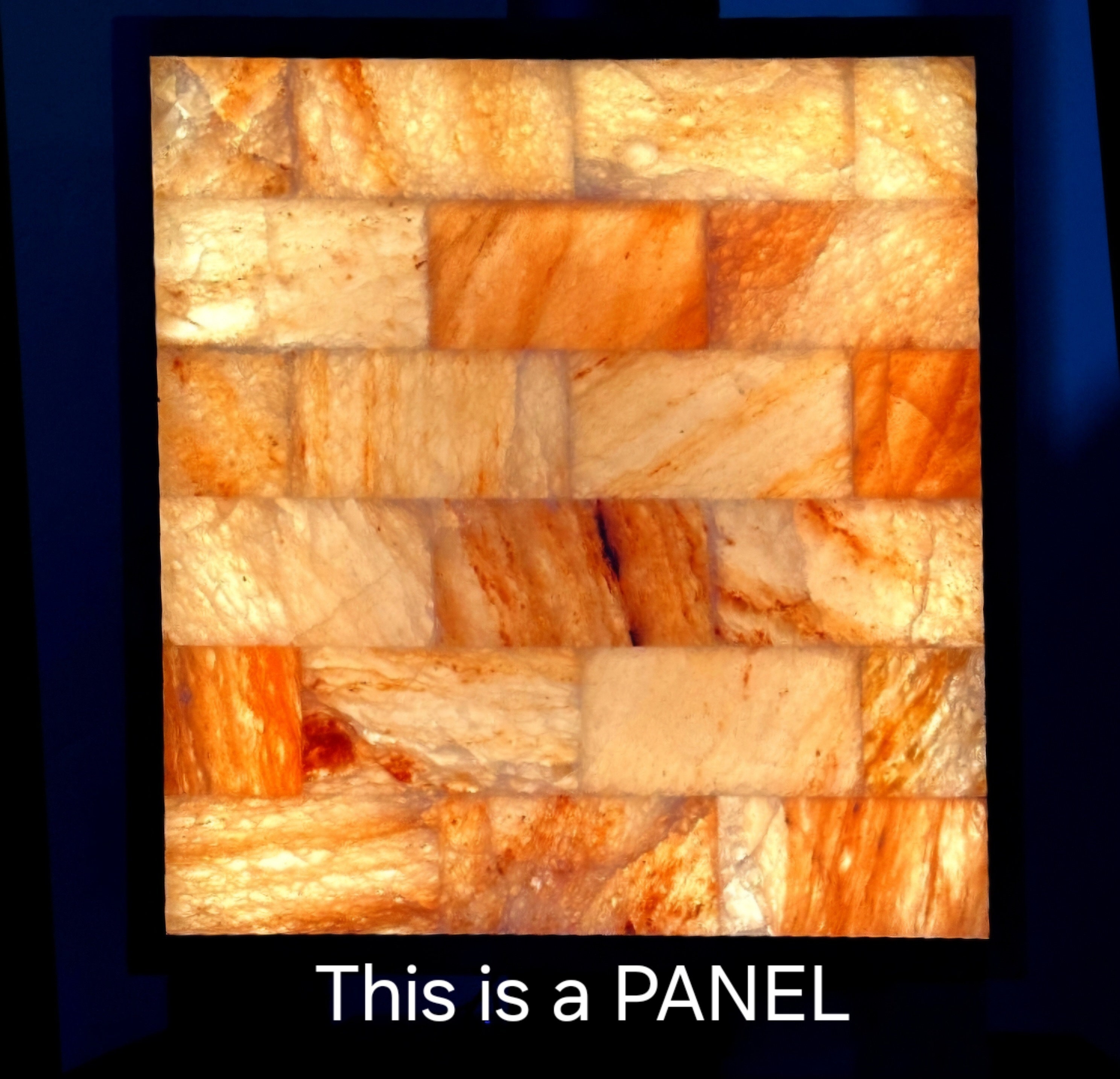 Himalayan Salt Wall Himalayan Salt Panels and Panes Himalayan Salt ...