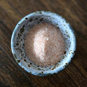 Hand Thrown Pottery Prep Bowl Ceramic Salt Cellar Salt Bowl Ramekin ...