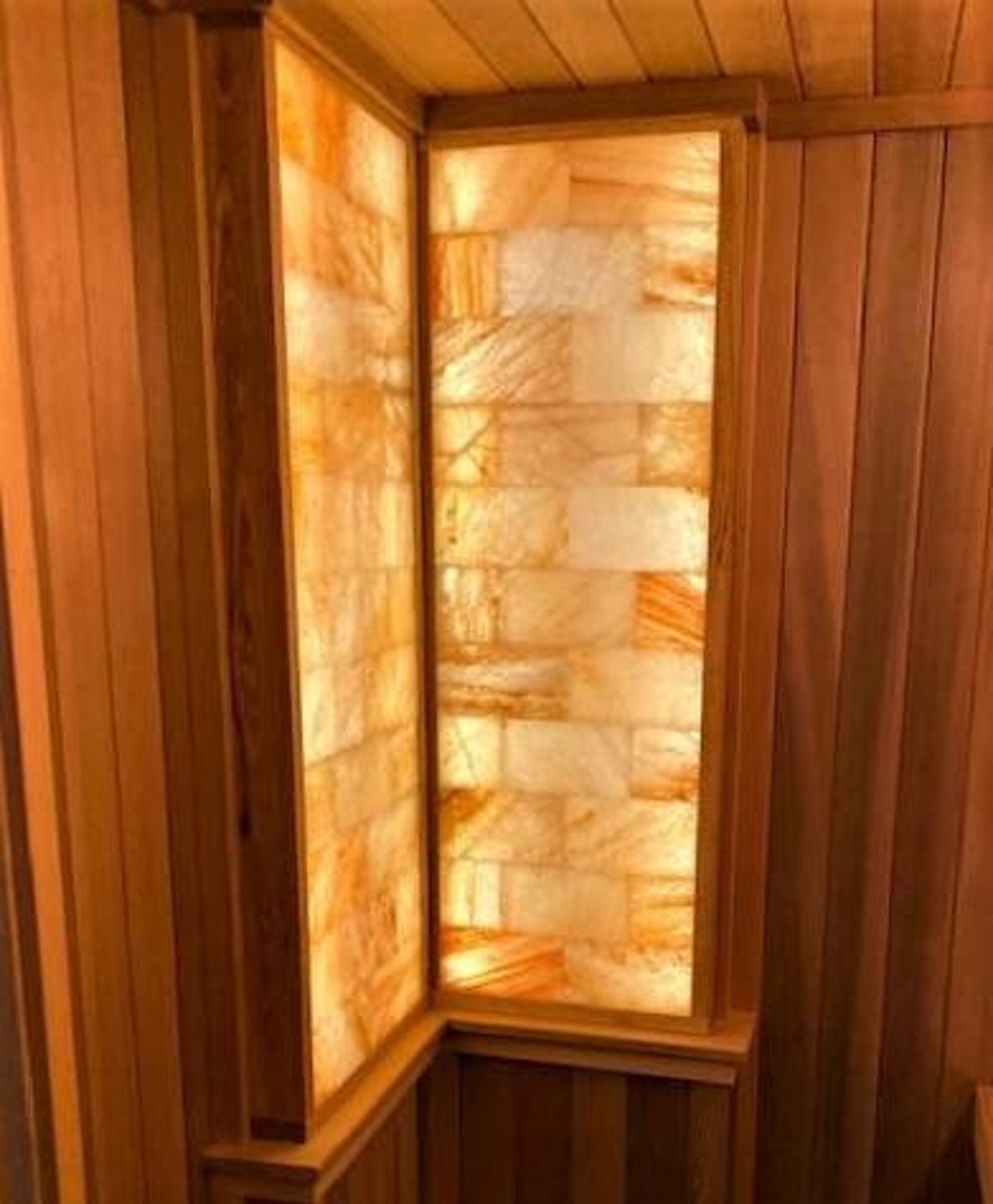 Fully CUSTOM Himalayan Salt Walls Himalayan Salt Panels and Panes ...