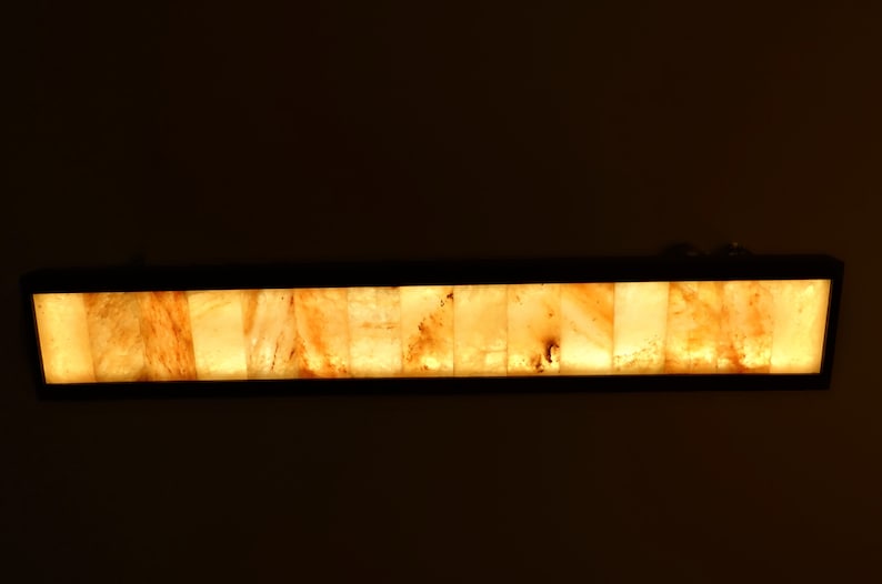 Himalayan Salt Ceiling Panel Light Wall Sconce Please Read Description ...