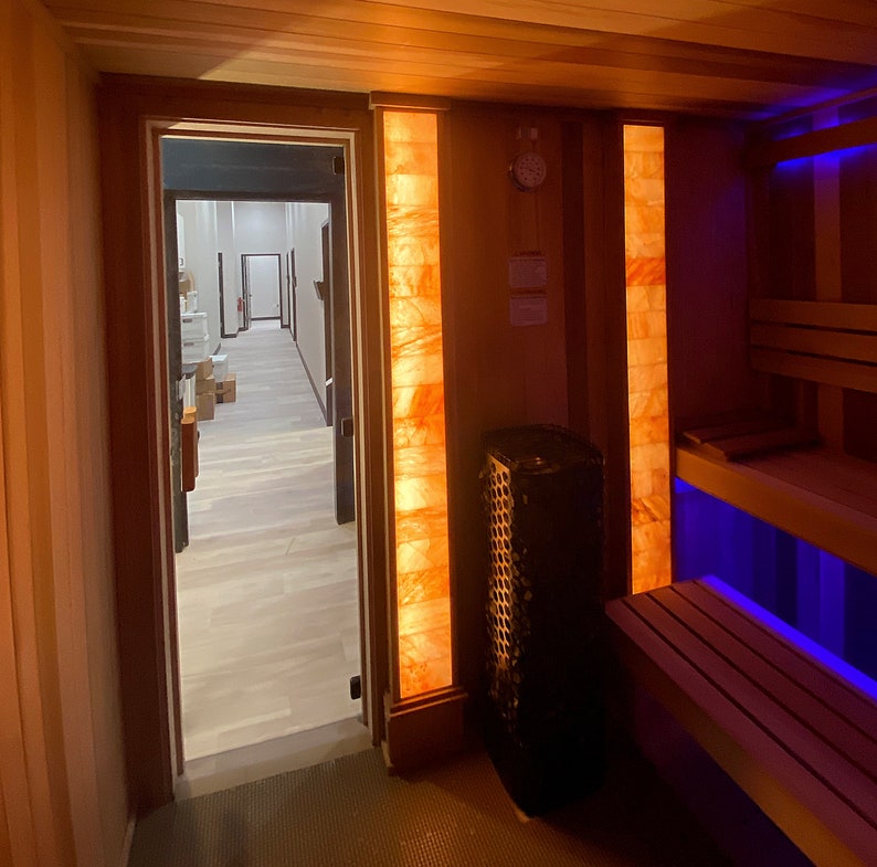 Fully CUSTOM Himalayan Salt Walls Himalayan Salt Panels and Panes ...