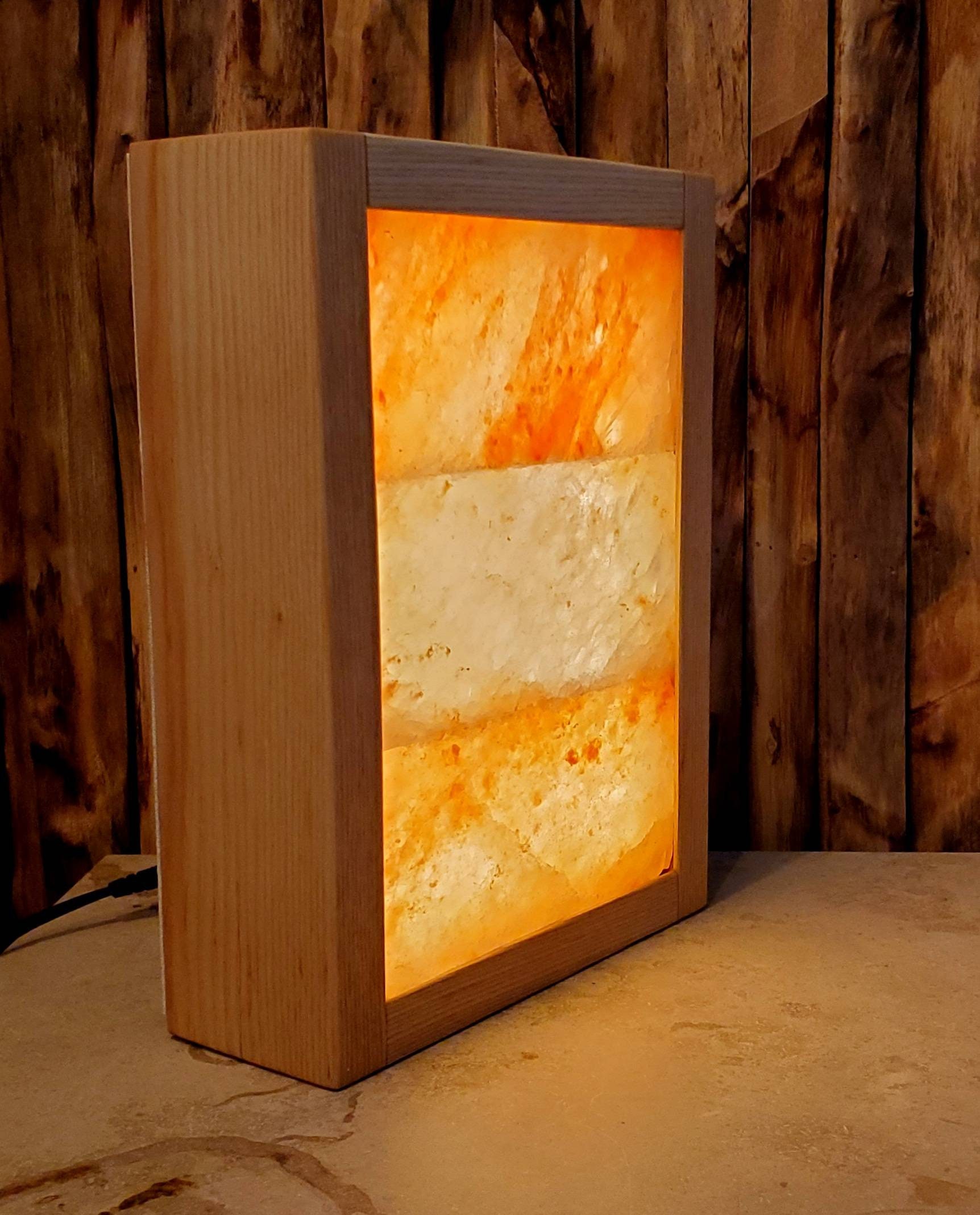 Mini Himalayan Salt Panel Sauna Salt Wall PLEASE READ DESCRIPTION - Etsy