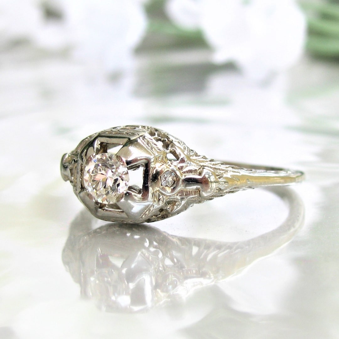 Edwardian wedding rings store