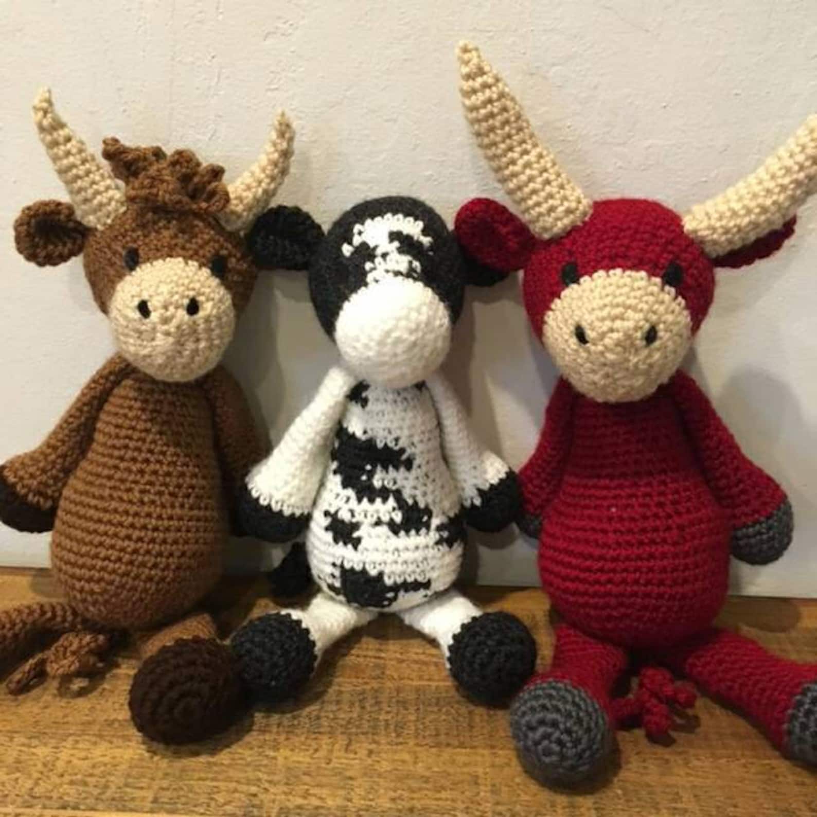 Stuffed Animal Bull, Highland Cow, Stuffed Toy, Dairy Cow, Rodeo Bull ...