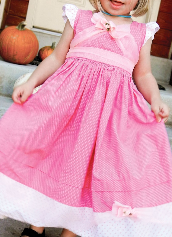 Cinderella Pink Dress Pattern