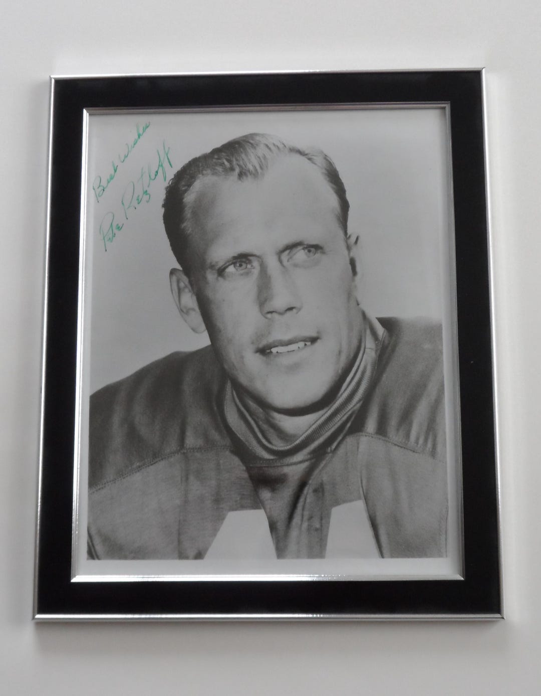 Pete Retzlaff Signed / Autographed Frame Photo - Philadelphia Eagles - Etsy