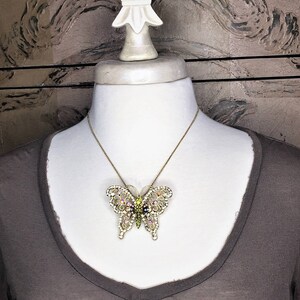Butterfly Necklace - Etsy