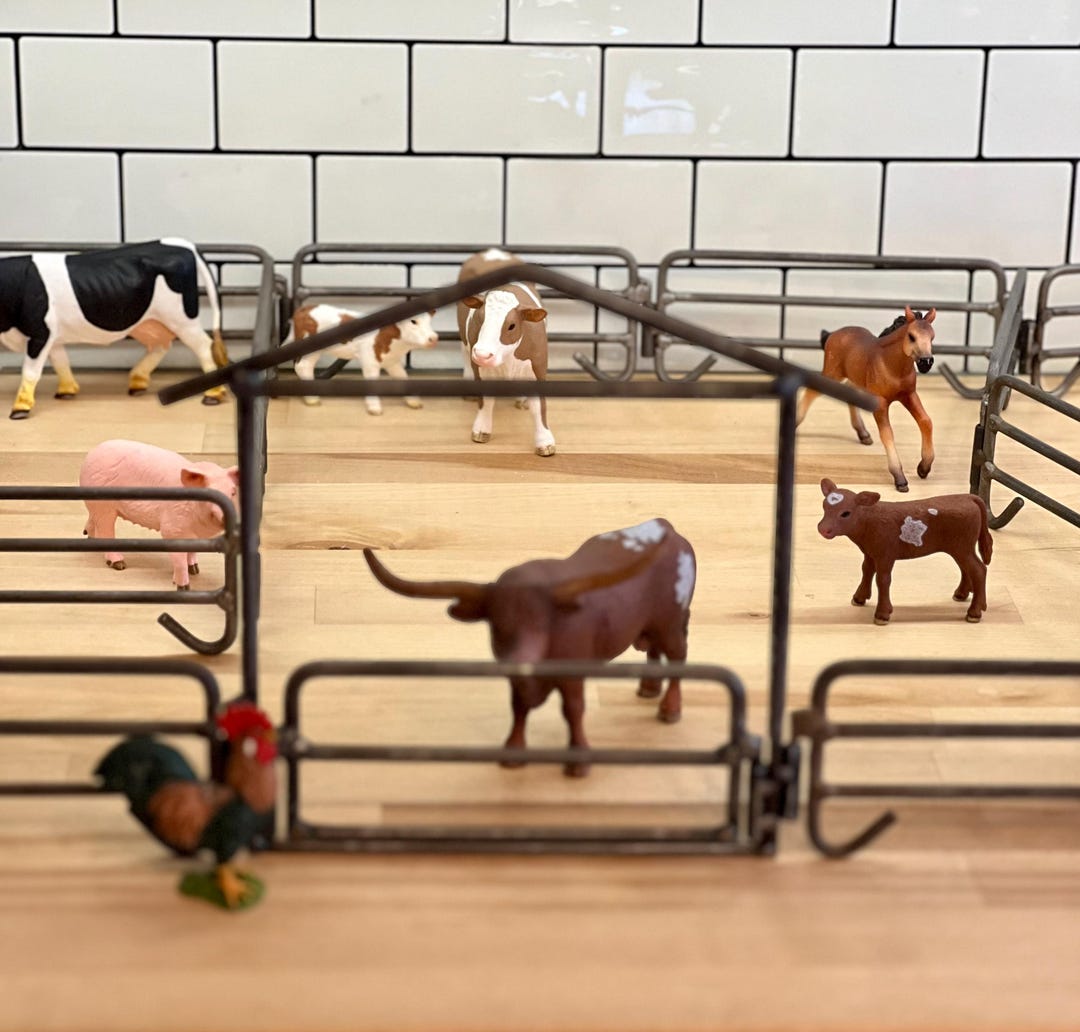Kids Toy Fence Panels for Pretend Play 6th Birthday Gift for Grandson ...