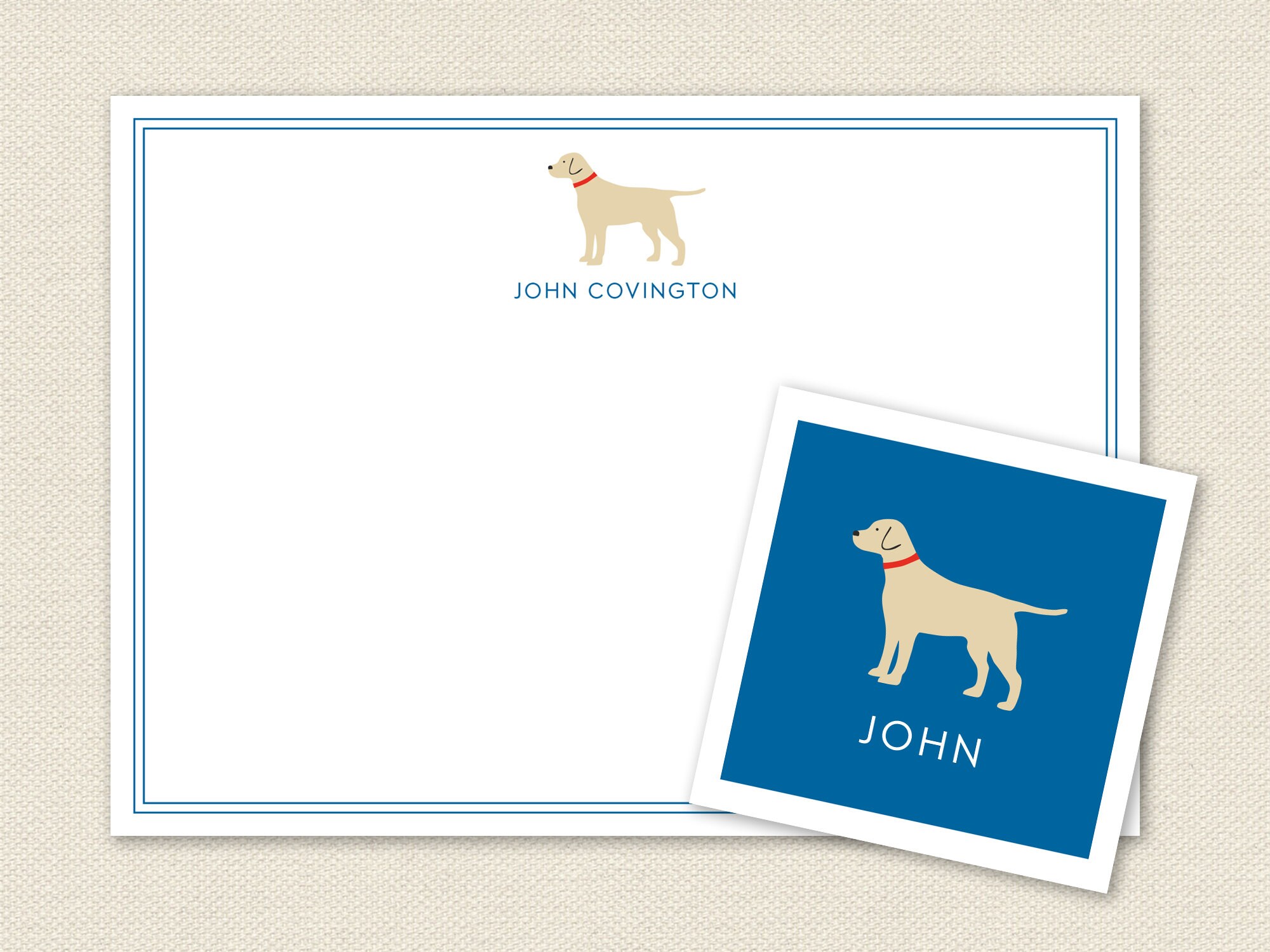 Puppy Dog Calling Card Printable Custom Lab Cards With Name ...