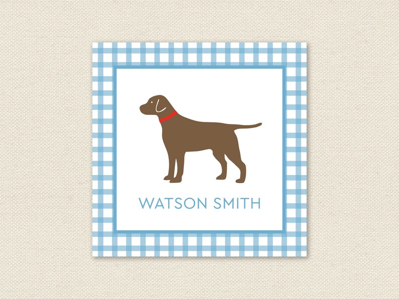 Puppy Dog Calling Card Printable Custom Lab Cards With Name ...