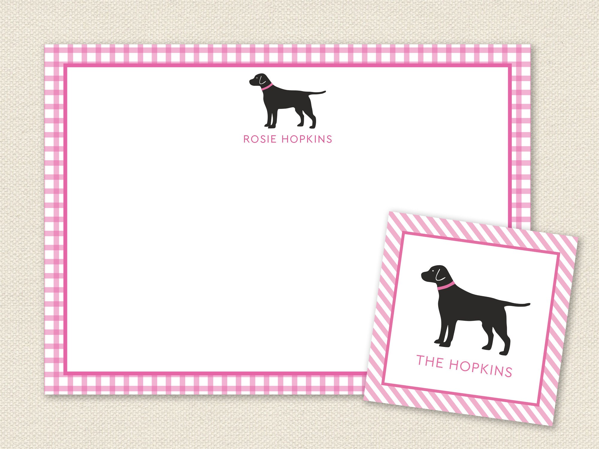Puppy Dog Calling Card Printable Custom Lab Cards With Name ...