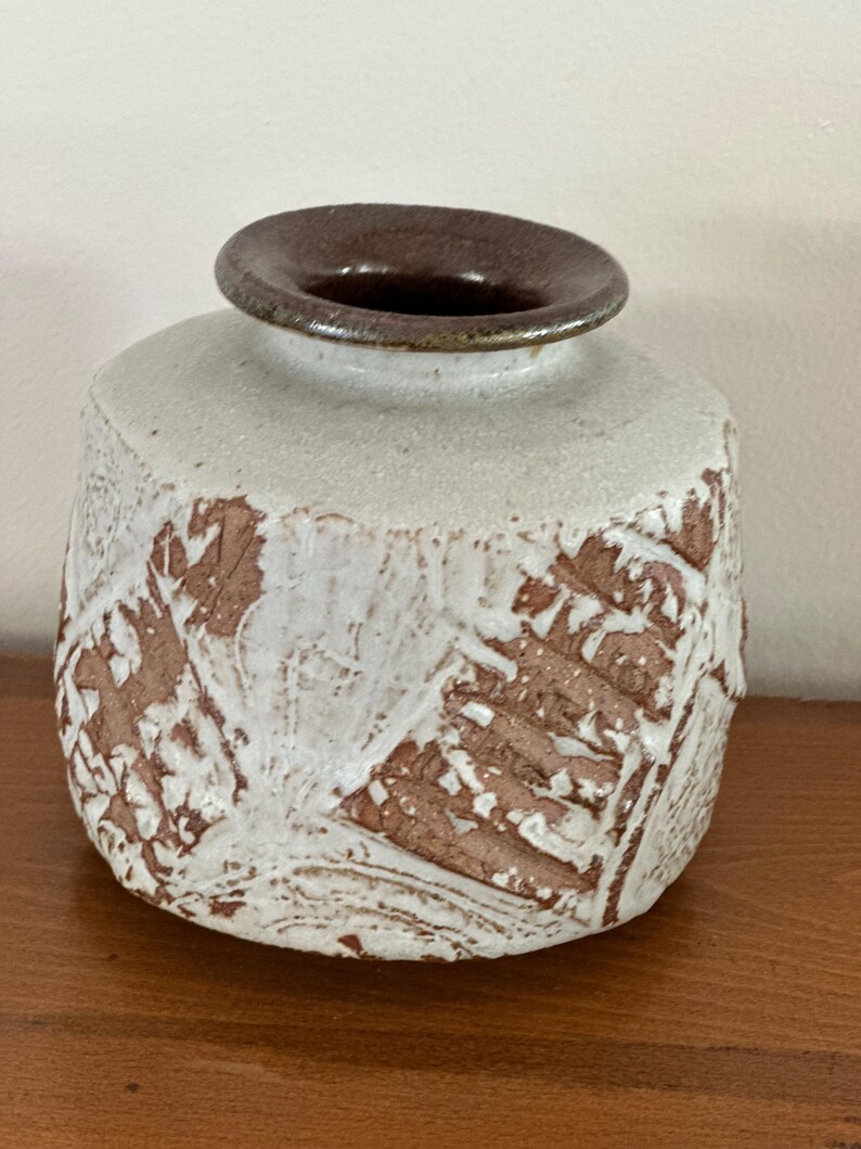 Vintage Vase Artist Signed - Etsy