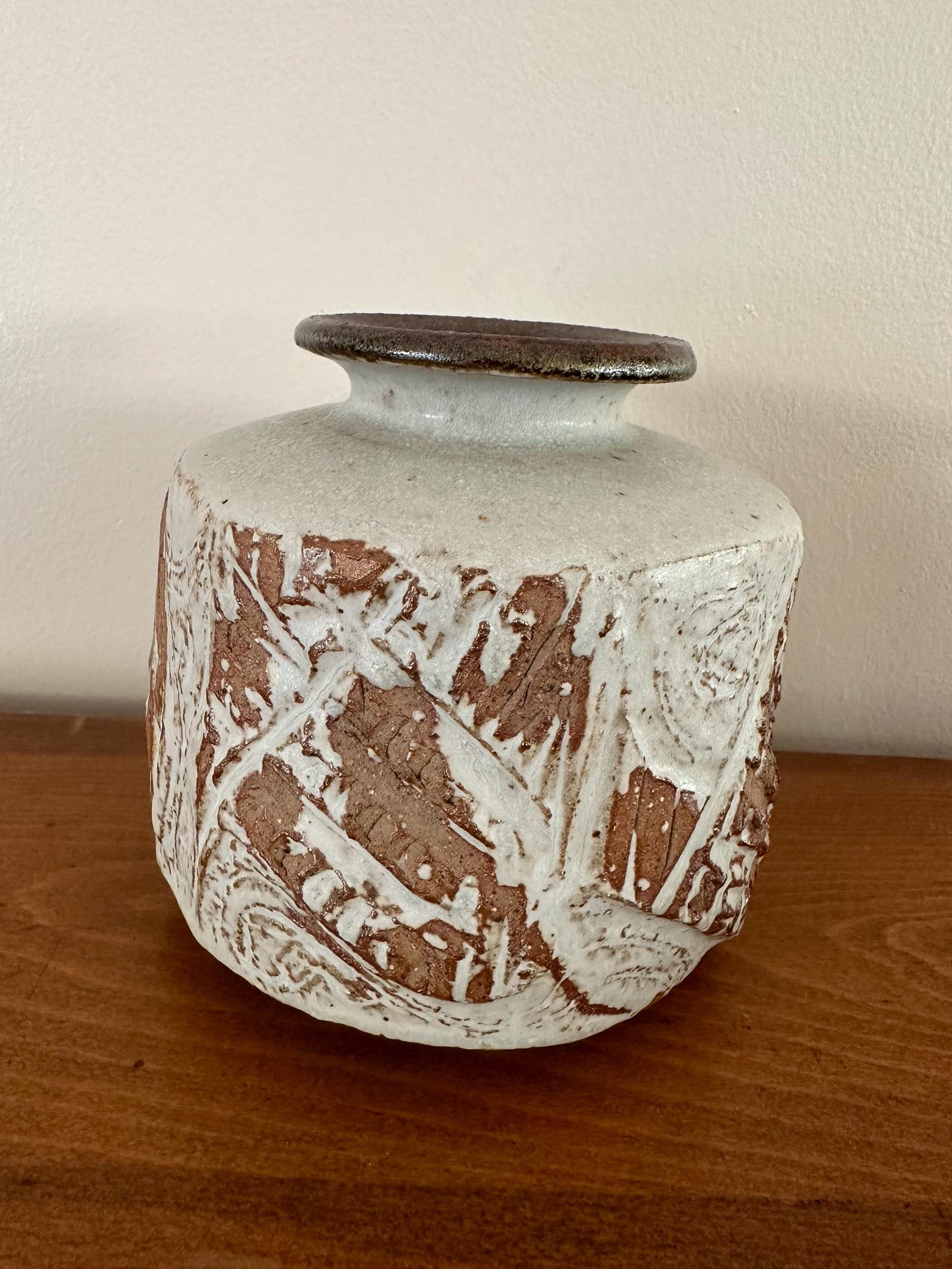 Vintage Vase Artist Signed - Etsy