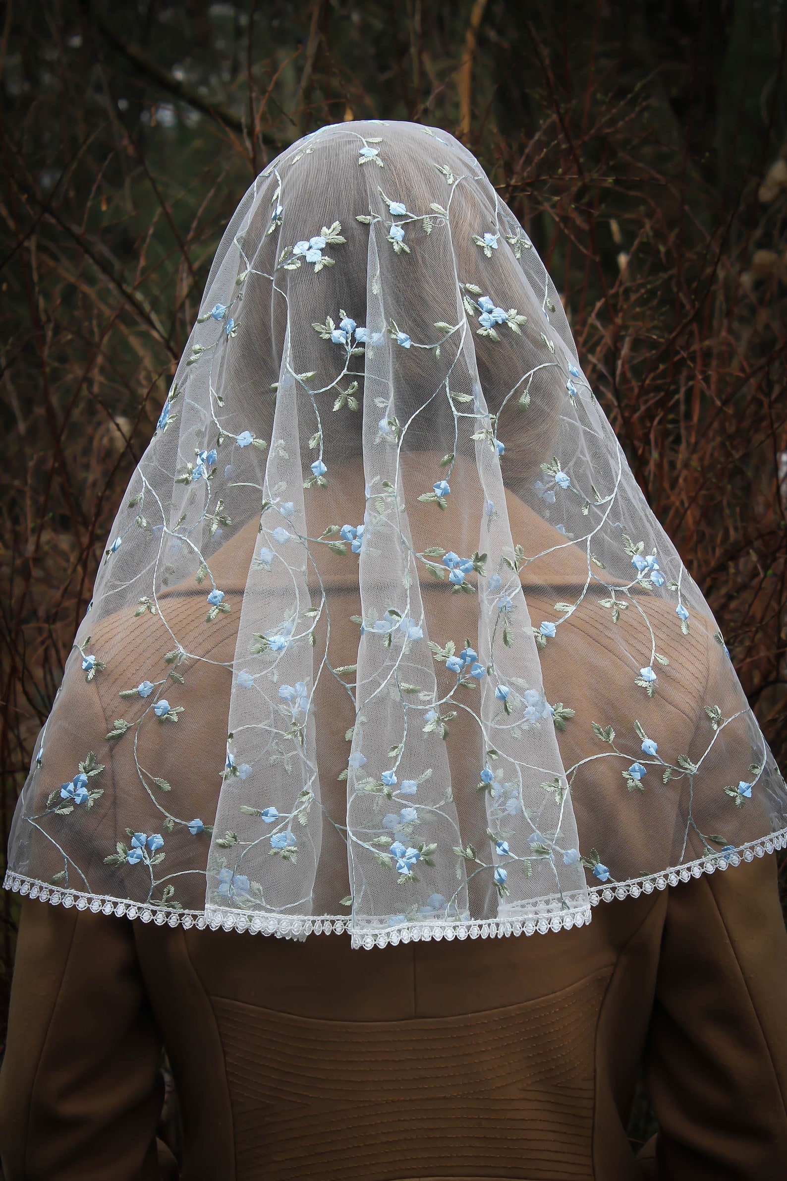 Evintage Veils Child's Traditional Veil ST Therese Little | Etsy