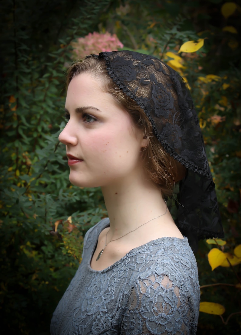 Evintage Veils~ Princess Style Roses and Pearl Trim Traditional ...