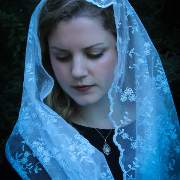 Blue Veil Infinity - Etsy