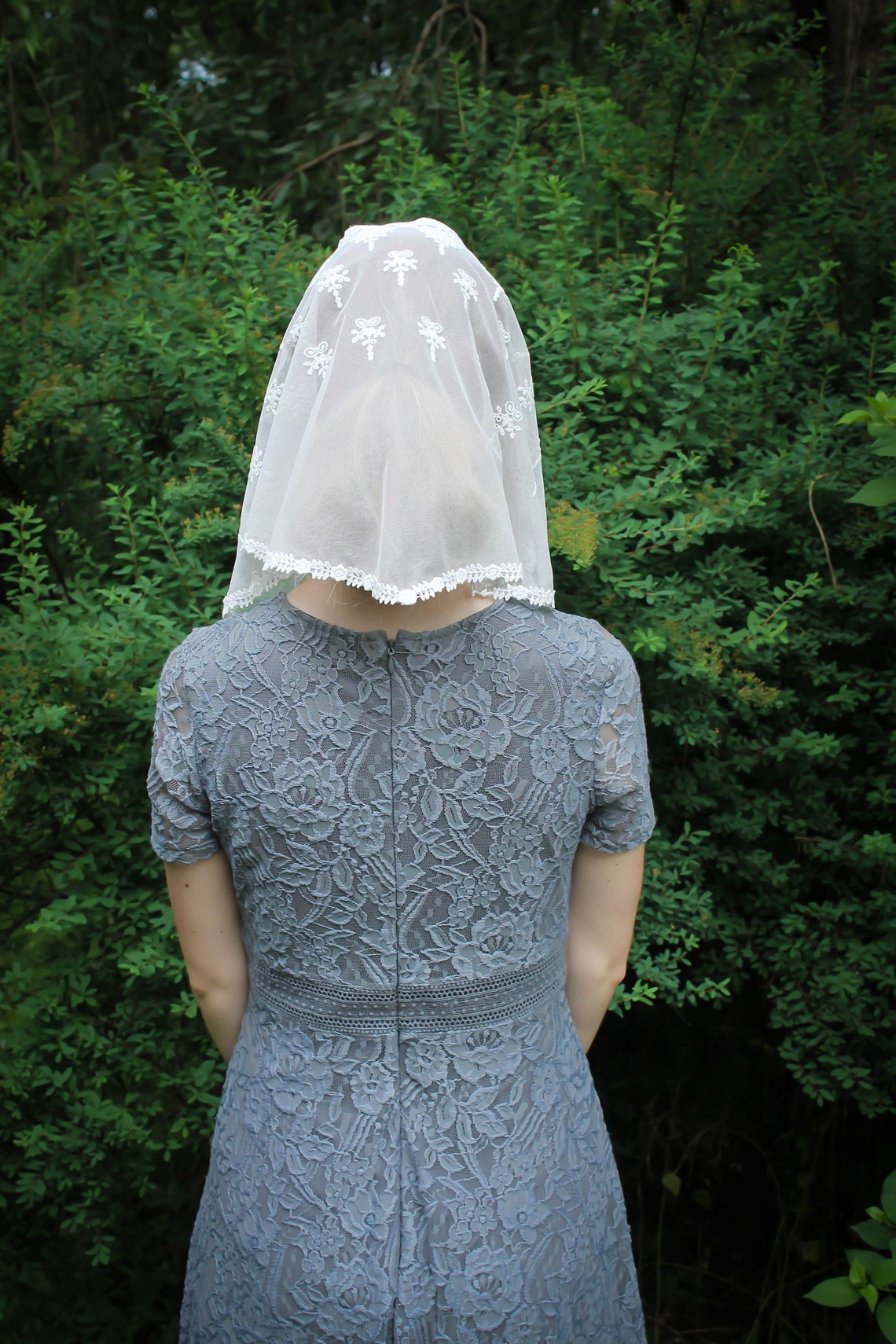 Evintage: our Lady of the Doves Lace Small | Etsy