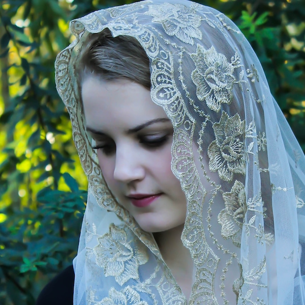 Gold Veil - Etsy